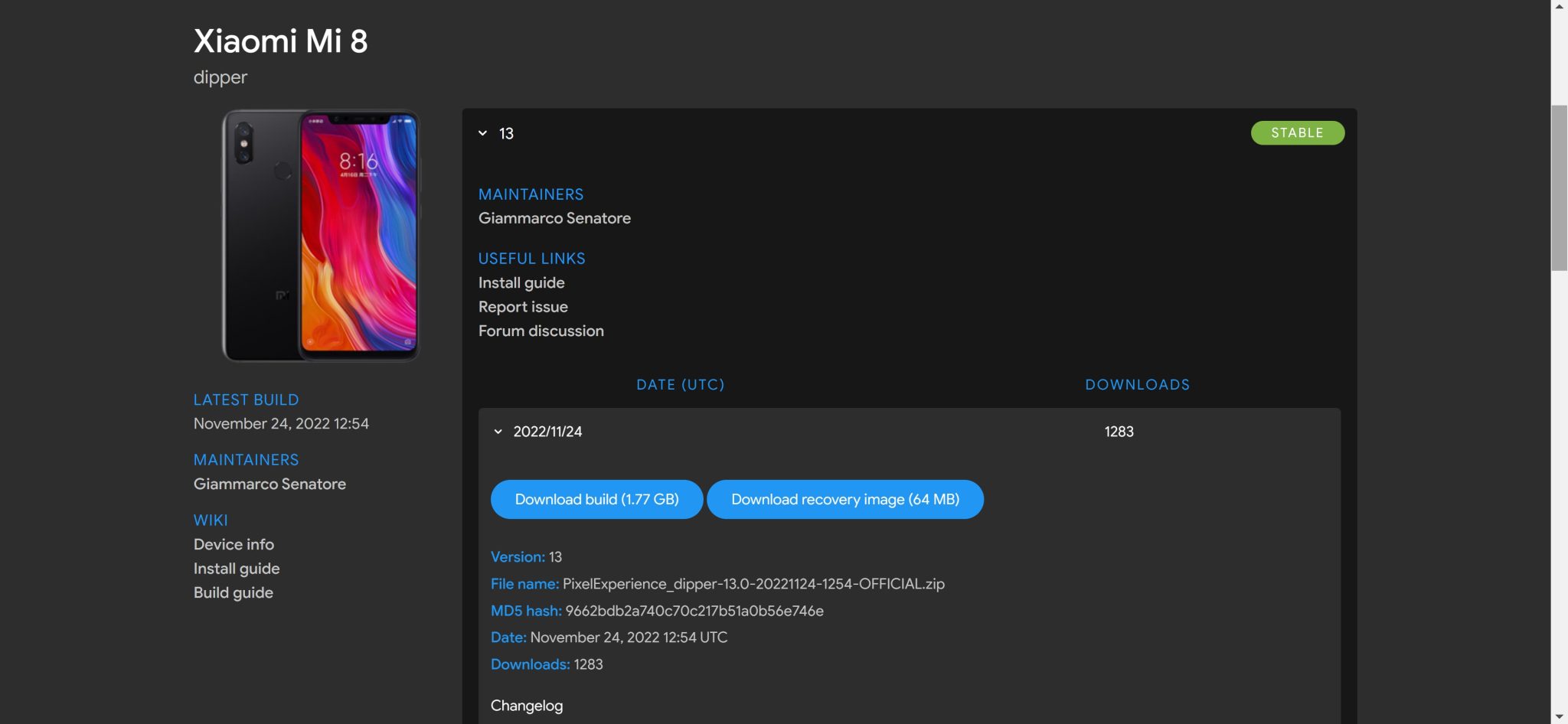 小米8 线刷 PixelExperience 13，刷入TWRP，TWRP卡刷系统，网络连接受限解决方法 – 江皇无限